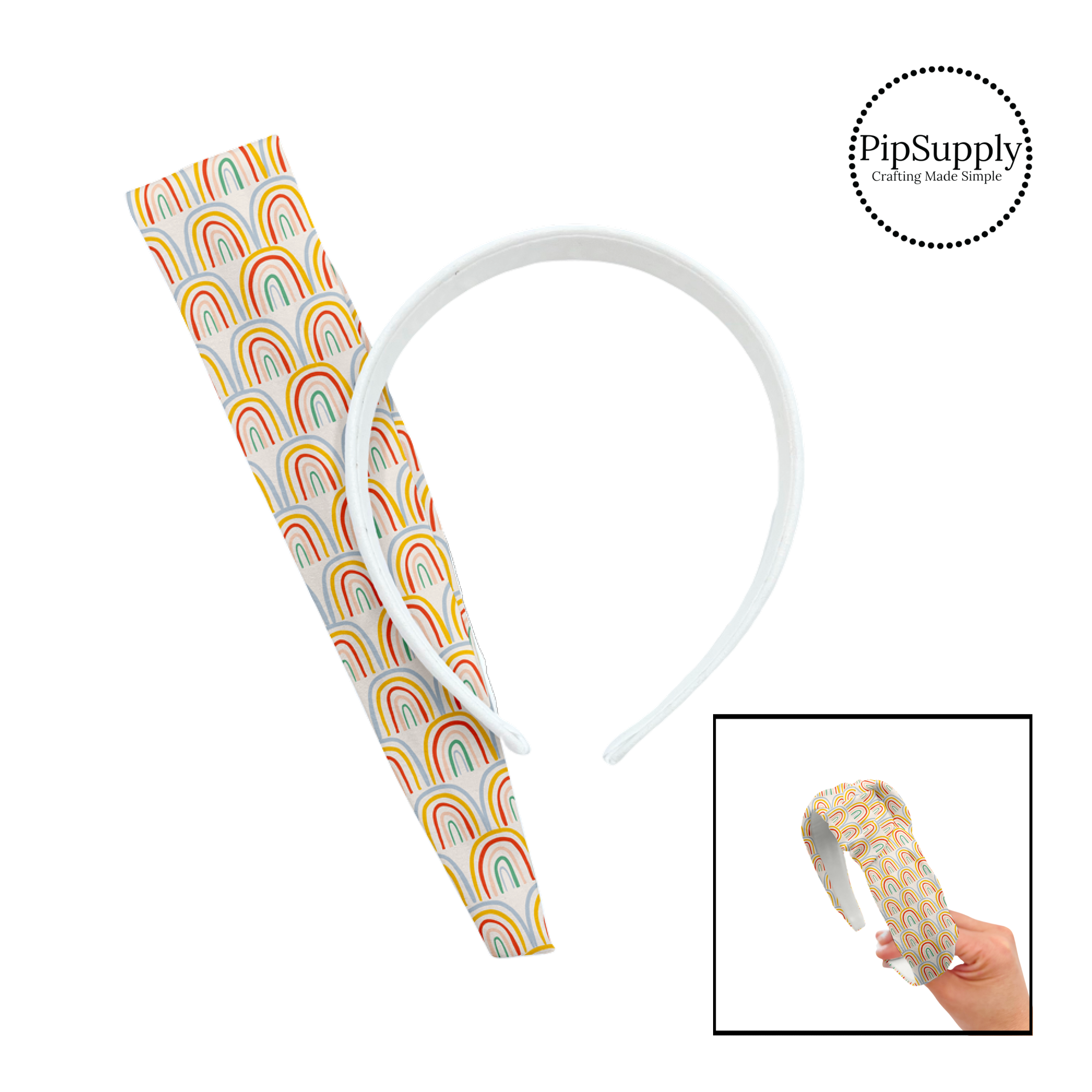 Summer Rainbows DIY Knotted Headband Kit – Pip Supply
