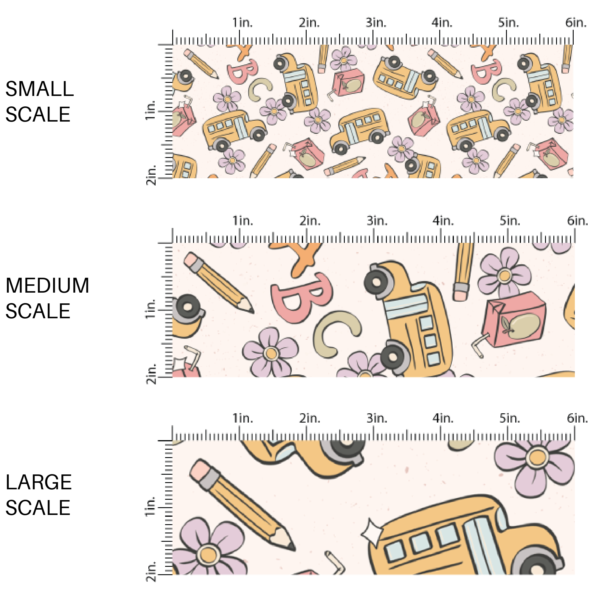 Vintage School Bus Fabric By The Yard – Pip Supply