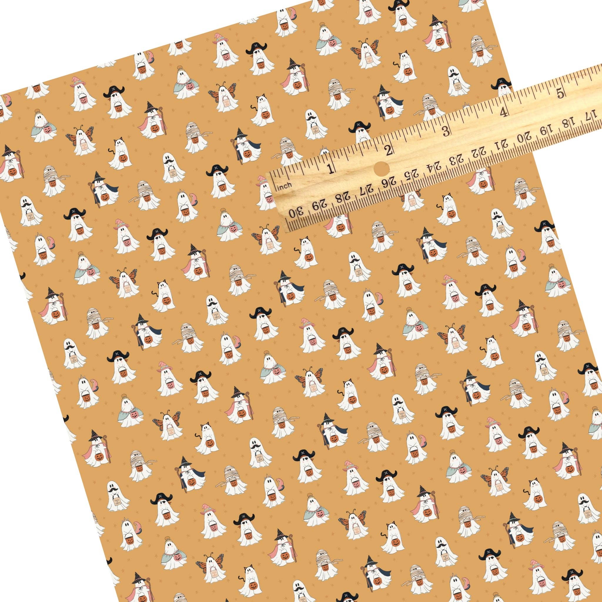 Costume Ghosts Faux Leather Sheets – Pip Supply