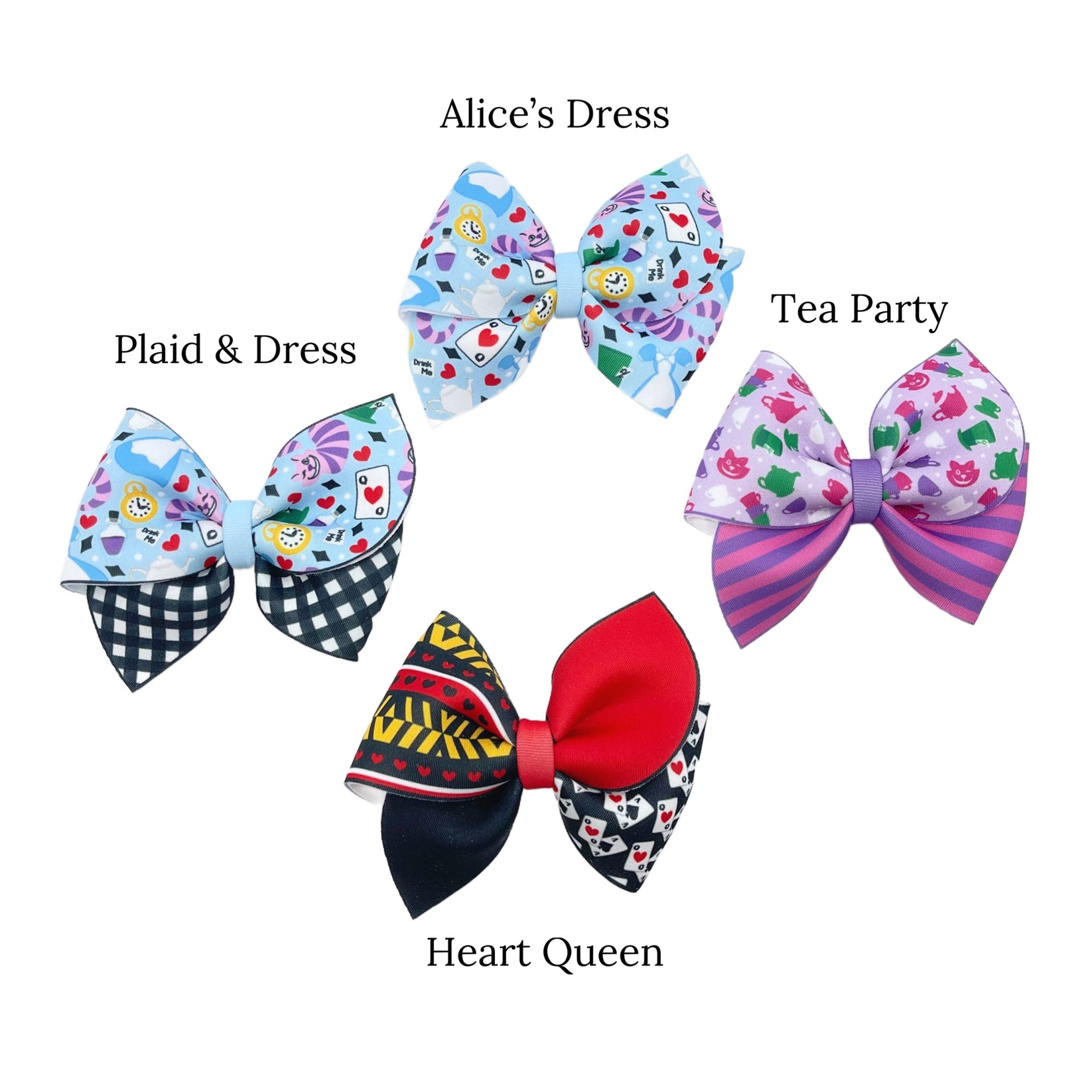 Down The Rabbit Hole Pinwheel Neoprene DIY Hair Bows - PIPS EXCLUSIVE ...