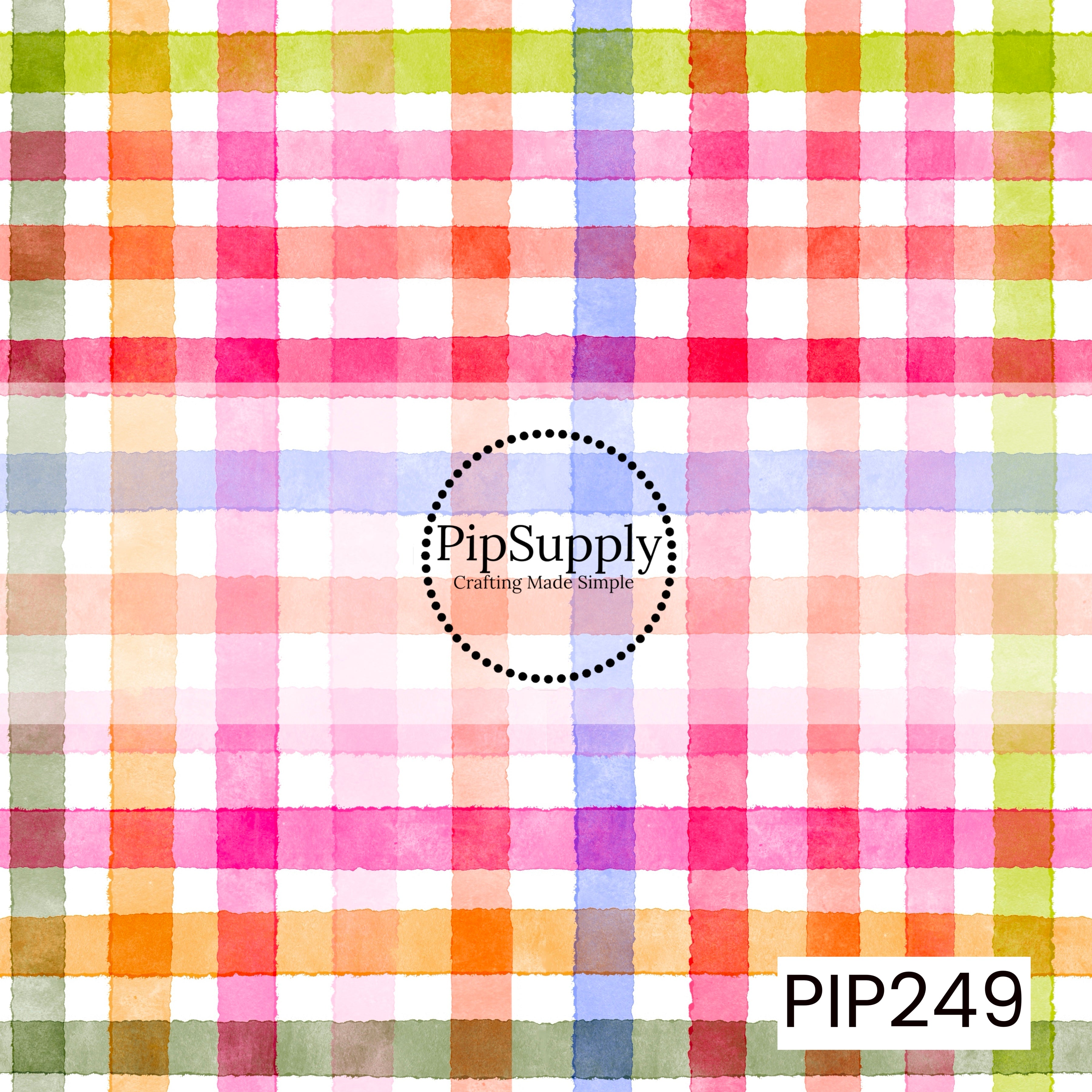 PIP249 - Painted Garden Party Plaid Picnic – Pip Supply