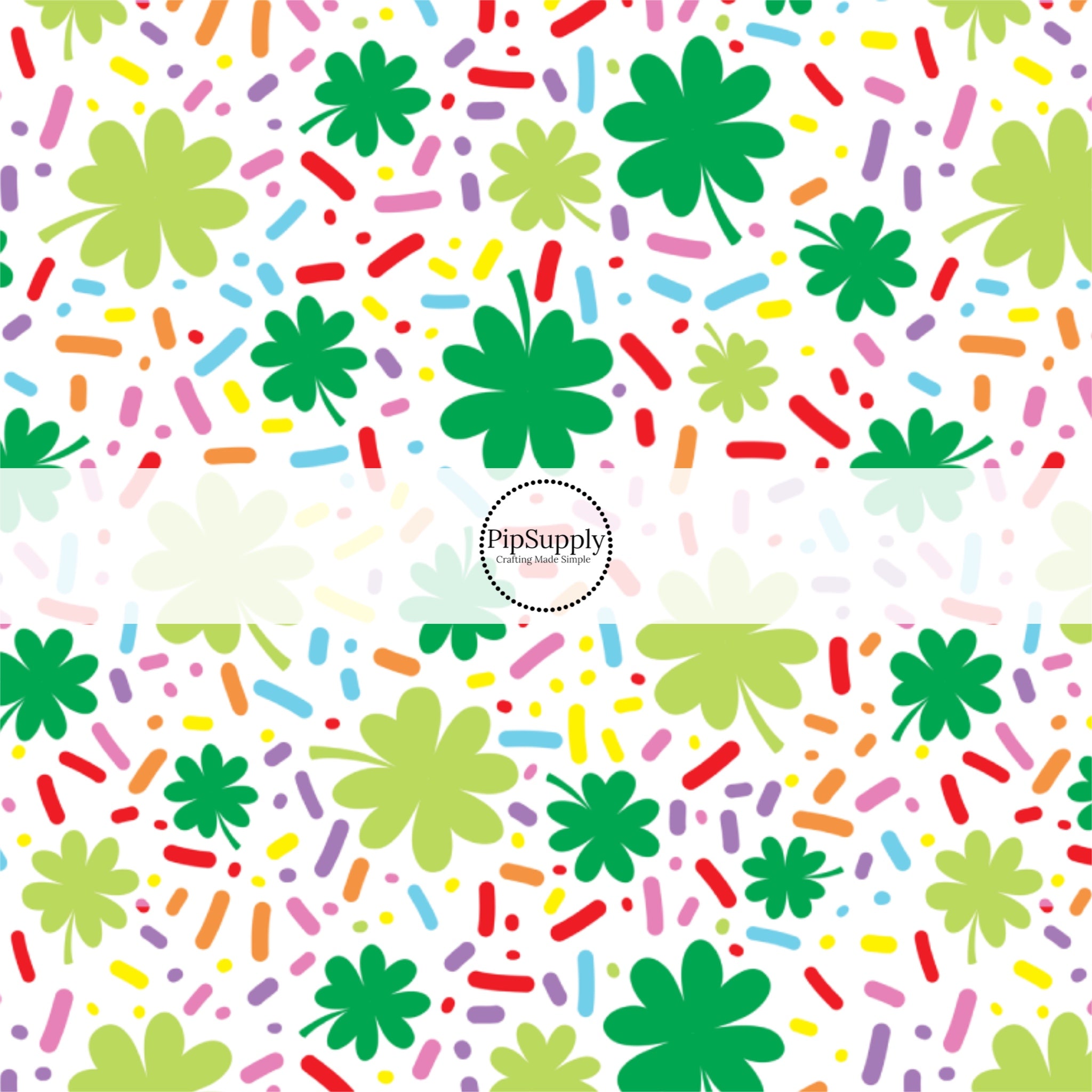 St. Patrick's Day Fabric By The Yard - Irish Party Bright Fabric ...