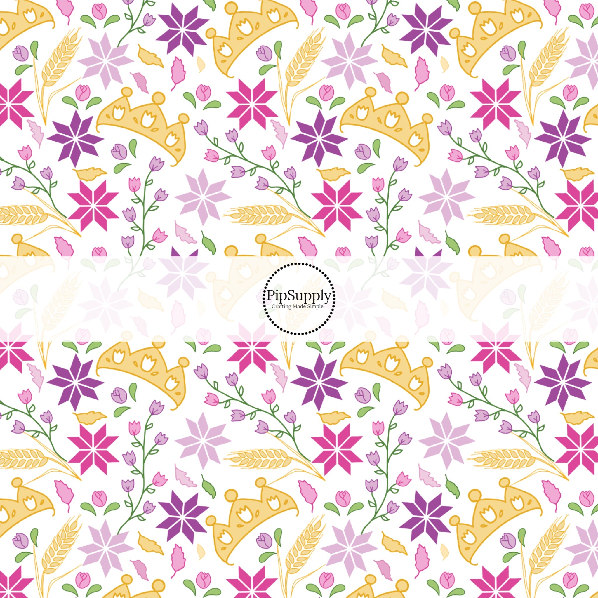 Princess Themed Fabric By The Yard - Forever Sisters Princess Fabric By ...