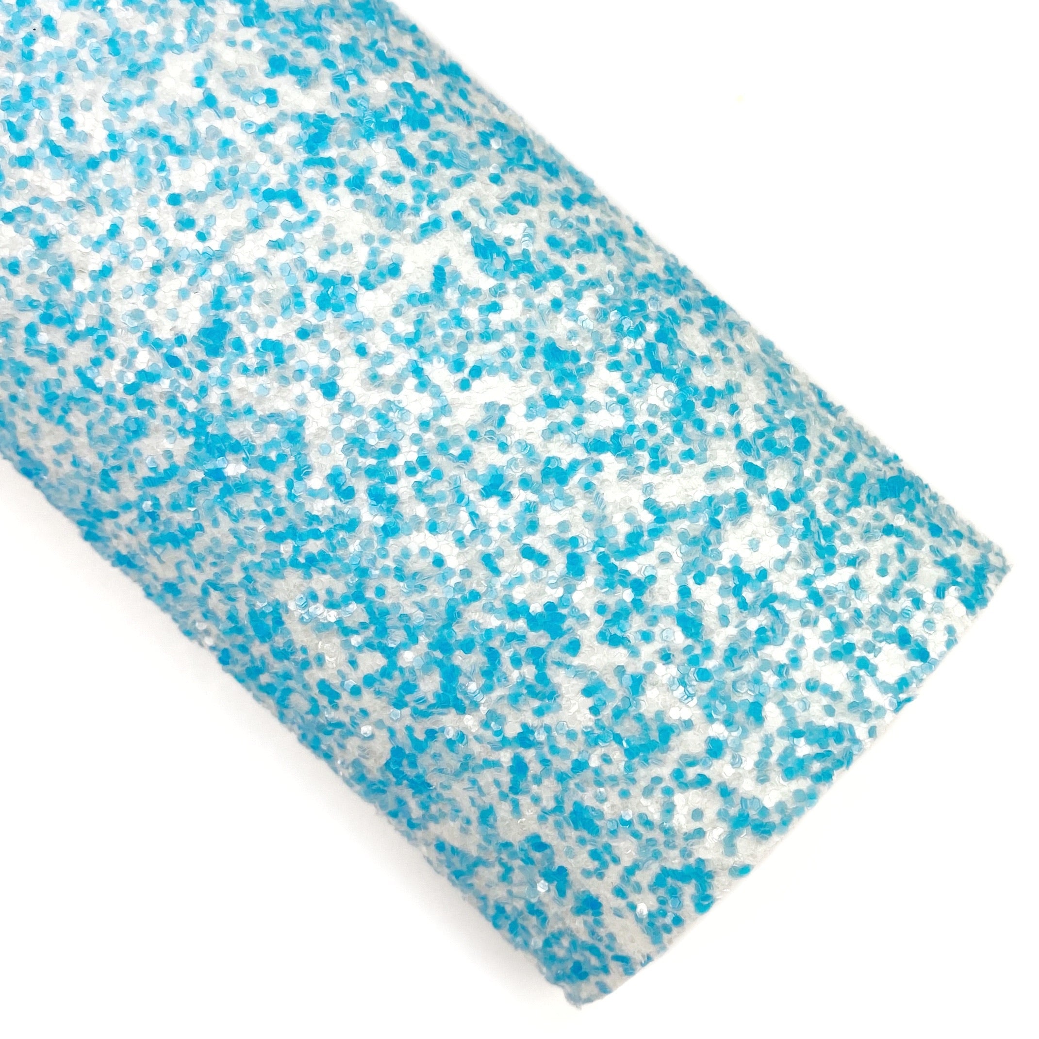 Blue Raspberry Snow Cone Chunky Glitter Faux Leather Sheets – Pip Supply