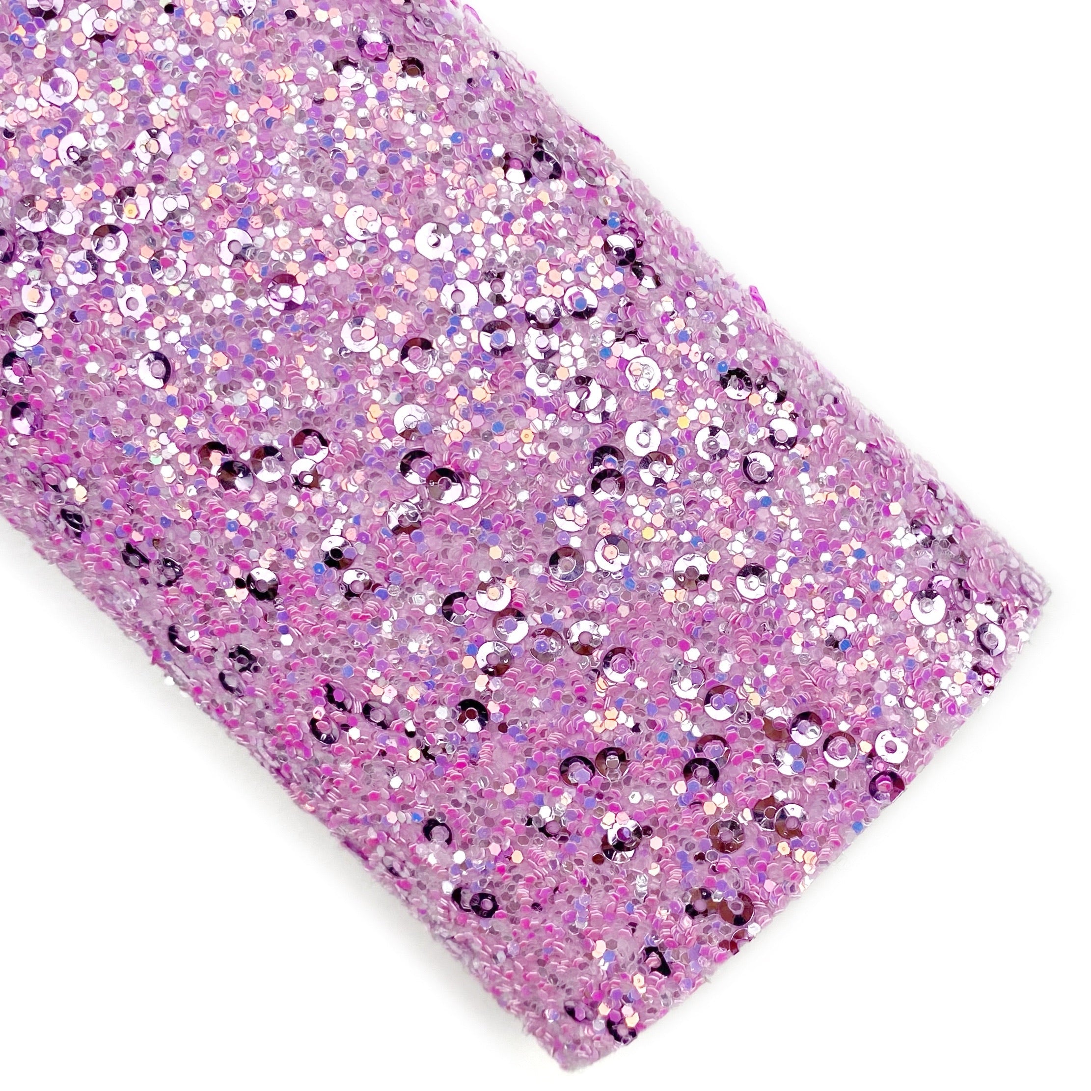 Lilac Sequins Chunky Glitter Faux Leather Sheets – Pip Supply