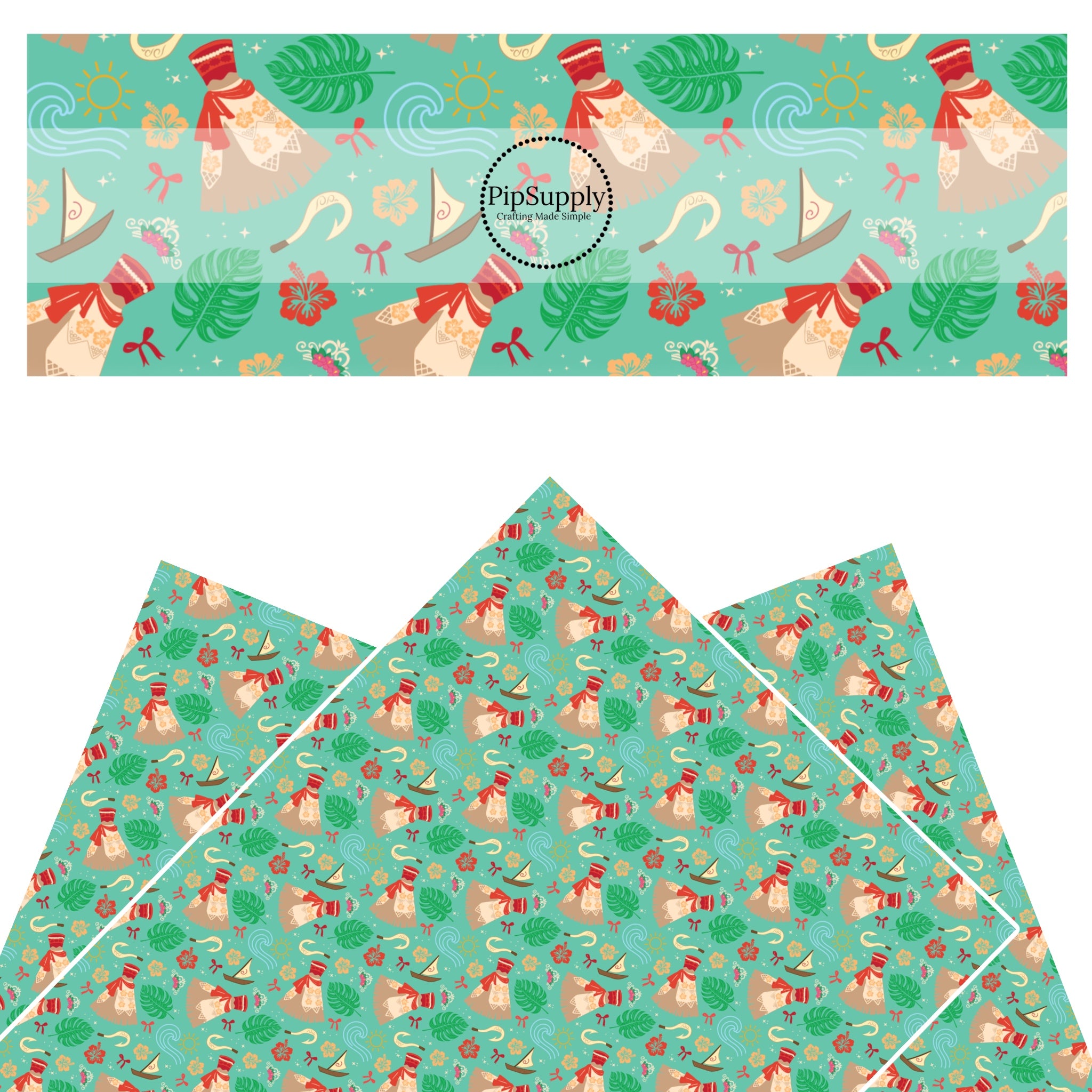 Princess Themed Faux Leather Sheets - Island Princess Faux Leather ...