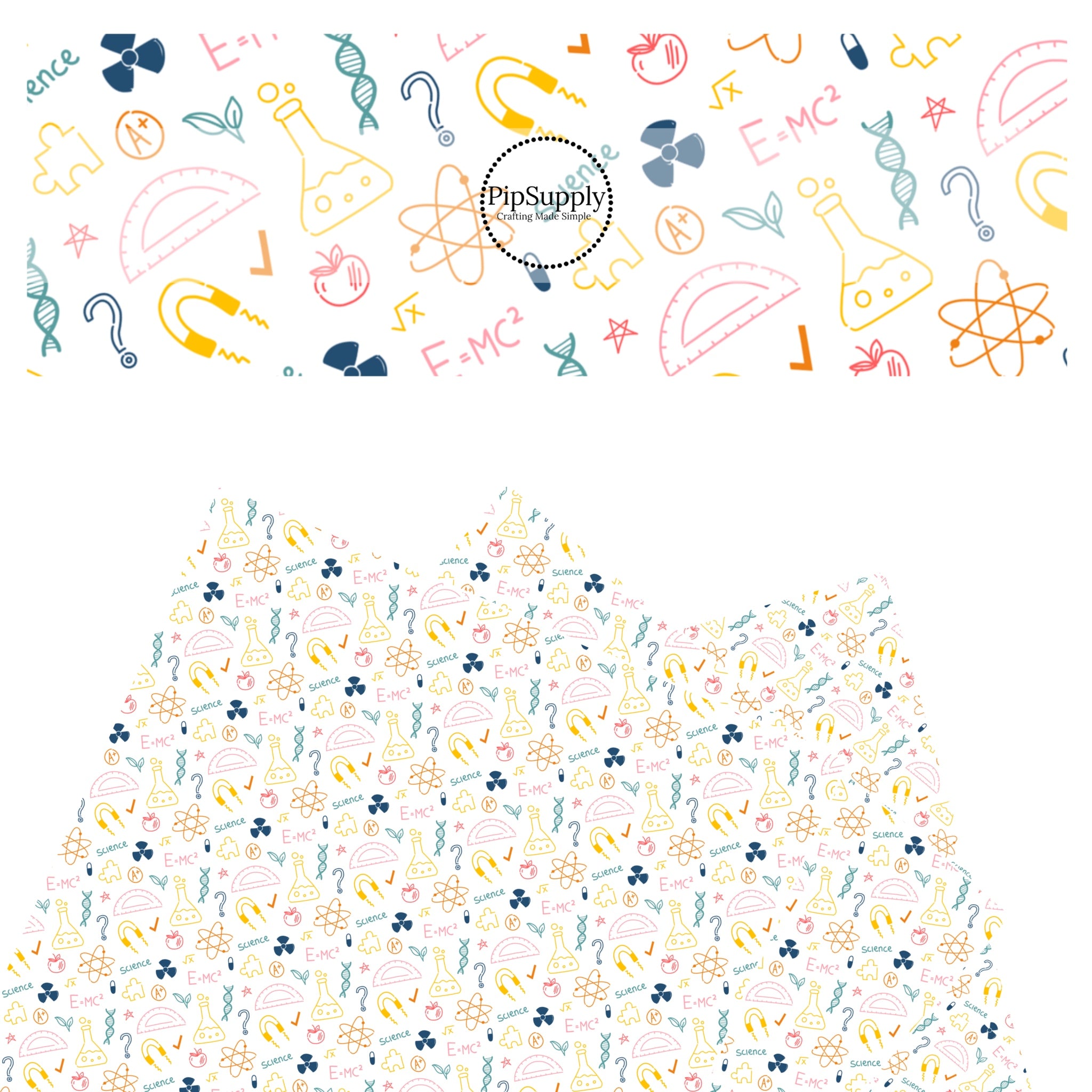 Science Materials Faux Leather Sheet - Science Rules - Back To School ...